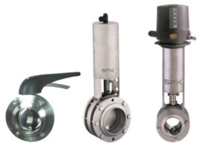 APV SPX SVS Series Sanitary Butterfly Valves - Flow Control
